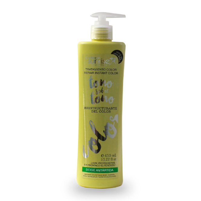 Tratamiento Tono Sobre Tono Beige Antártida 450 ml – Caribbean Sunrise